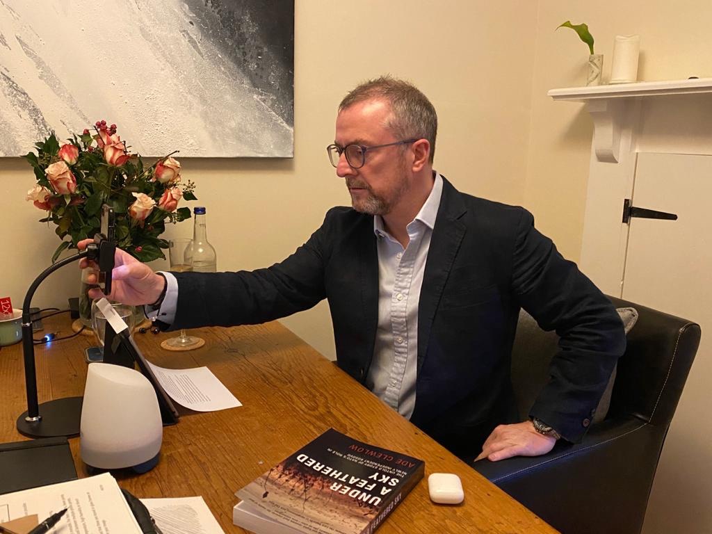 Under A Feathered Sky: the book launch – Ade Clewlow MBE